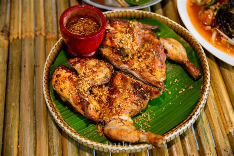 ไก่ยกครกพัทยา ไก่ย่างสมุนไพร เที่ยว สไตล์ Gu
