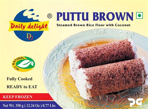Buy Frozen Daily Delight Puttu Brown 350gm Spice Village