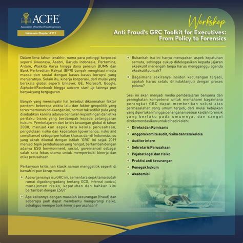 Acfe Indonesia Acfe Indonesia Chapter