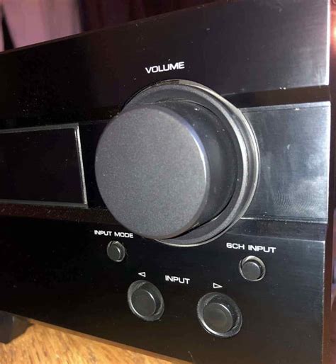 Repair Amplifier Volume Control Knob