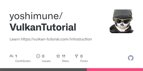 GitHub Yoshimune VulkanTutorial Learn Https Vulkan Tutorial