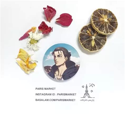 خرید و قیمت پیکسل طرح ارن یگر Eren Yeager از انیمه اتک آن تایتان Attack On Titan کد 923 کیفیت