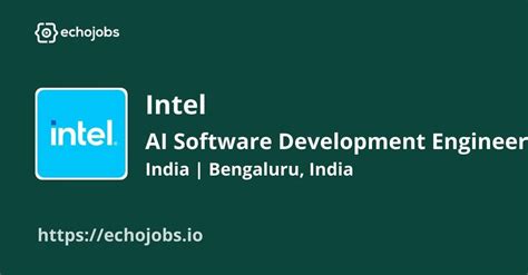 Intel Is Hiring Ai Software Development Engineer India Bengaluru