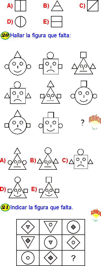 Psicotecnico Grafico Y Espacial Ejercicios Resueltos Y Para Resolver Pdf