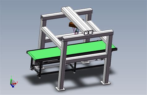 并联机器人分拣建模 SOLIDWORKS 2016 模型图纸下载 懒石网