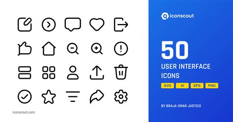 User Interface Icon Pack 50 Free Download User Interface Icons