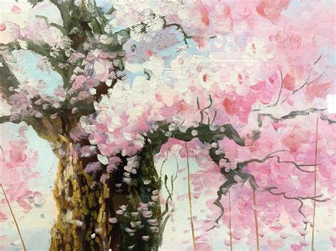 Yahoo オークション K Yamada 油絵 さくら 桜 油彩 絵画 肉筆画 額装