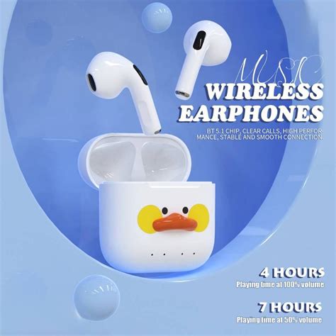 [รับประกัน 1 ปี] Fox หูฟังไร้สาย Tws Bt5 0 True Wireless Stereo รุ่น Yks27 Duck Shopee Thailand