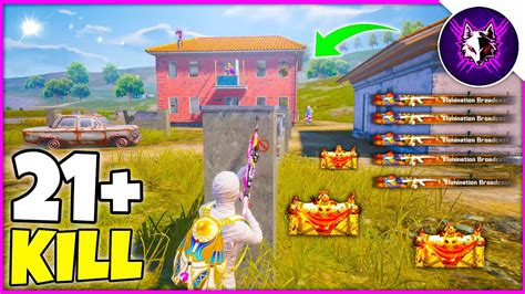 Akm With 21 KILLS Are U Serious PUBG Mobile Gameplay YouTube