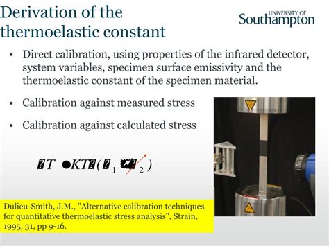 Ppt Thermoelastic Stress Analysis Powerpoint Presentation Free Download Id 8880214