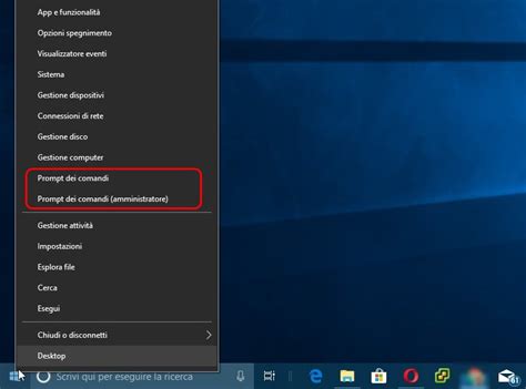 Aprire Il Prompt Dei Comandi In Windows 10 E Nelle Versioni Precedenti