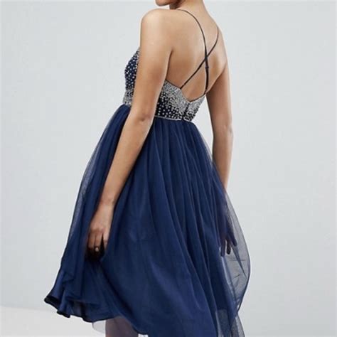 Ballerina Mesh Sparkle Tulle Midi Dress From Asos Depop