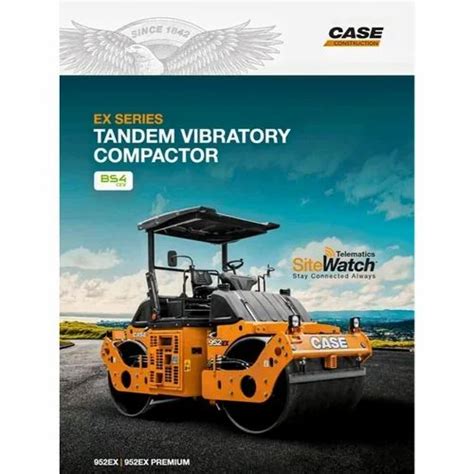 Case 952ex Premium Vibratory Tandem Compactor At ₹ 3550000 In Jaipur