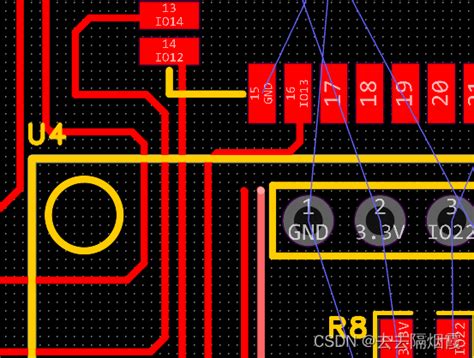 从原理图到pcb全过程（嘉立创）2 立创pcb在底层连线 csdn博客