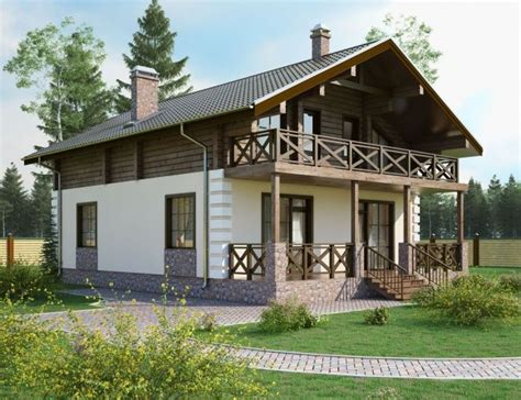 Проекты двухэтажных домов Дома из стали Домашняя мода Дом