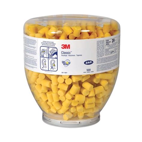 3m E A R Pp 01 002 Classic Ear Plugs Box 250 Ark Safety Equipment