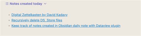Tracking Notes Created In Obsidian With Dataview Amanhimselfdev