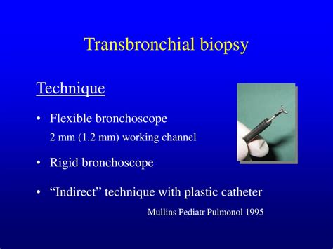 Ppt Lung Biopsy Mucosaltransbronchialopen Lung Ernst Eber Md Powerpoint Presentation Id