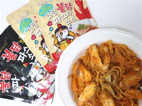 삼양 크림불닭파스타소스 불닭파스타소스로 초간단 홈파스타 만들기 네이버 블로그