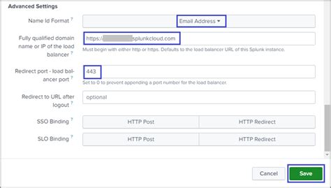 Splunk Cloud Saml My Page Sso Configuration Rsa Ready
