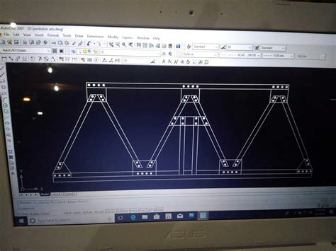 Gambar Konstruksi Jembatan Dwg Autocad Terbaru 2021 Betantt Papan