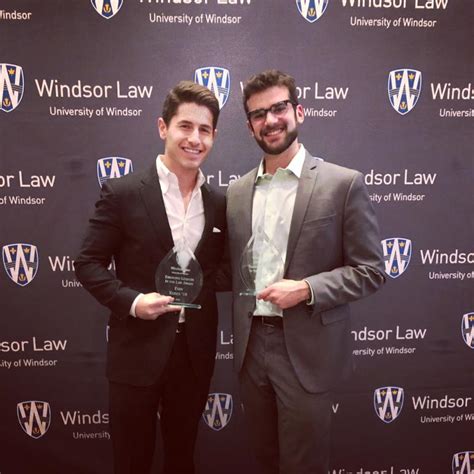 Josh Marcus On Linkedin Honoured To Have Received The Windsor Law Emerging Leaders Award