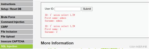 dvwa环境里，普通sql注入没错误回显原因 sql注入无回显怎么办 csdn博客
