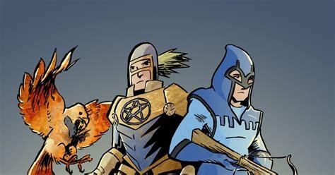 Seduced By The New Medival Booster Gold And Blue Beetle