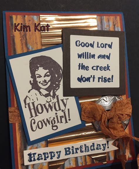 Happy Birthday Cowgirl Funny
