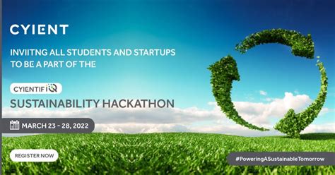 Saikat Dastidar On Linkedin Cyient Sustainable Hackathon