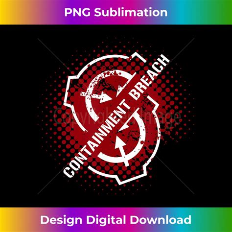 Scp Foundation Containment Breach Logo Edgy Sublimation Di Inspire