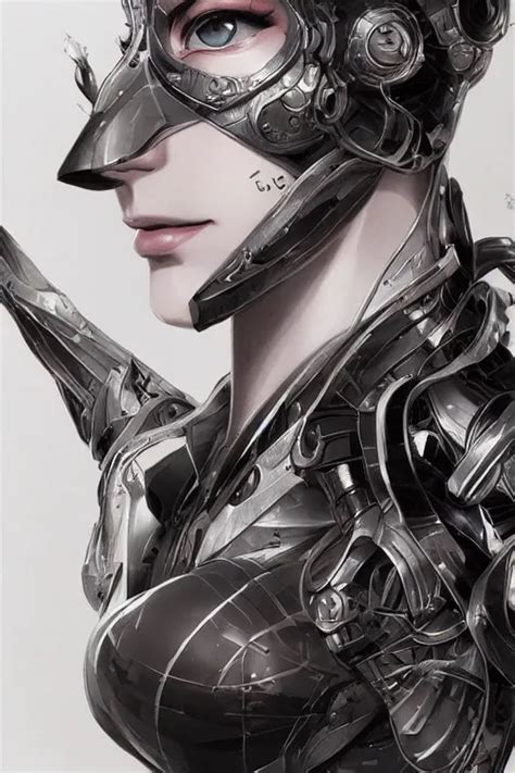 Cyborg 3d Third Person Sci Fi Fantasy Intricate Stable