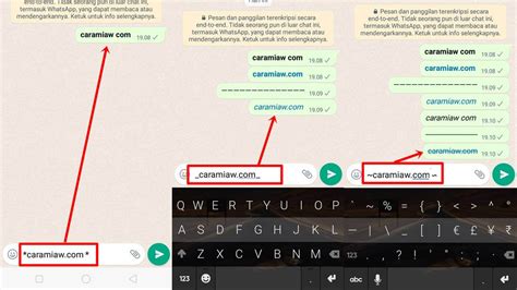 Cara Membuat Huruf Tebal Di Whatsapp Kode Rahasia
