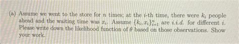 Solved 2 Mle And Bayesian Inference Every Time When We Go