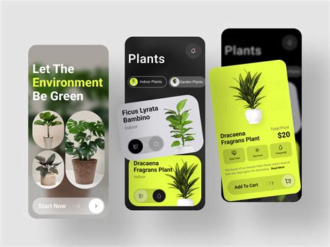 Plant Shop App Ui Design On Behance