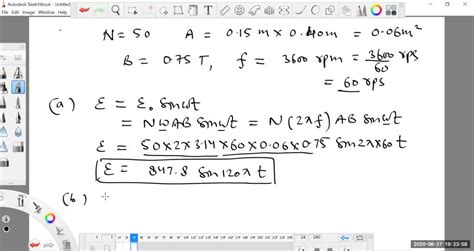 SOLVED A 50 Turn Rectangular Coil With Dimensions 0 15 M 0 40 M