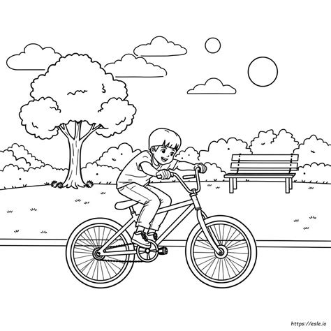 Bmx Colouring In