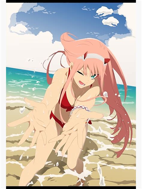 Darling In The Franxx Summer Zero Two Photographic Print For Sale By
