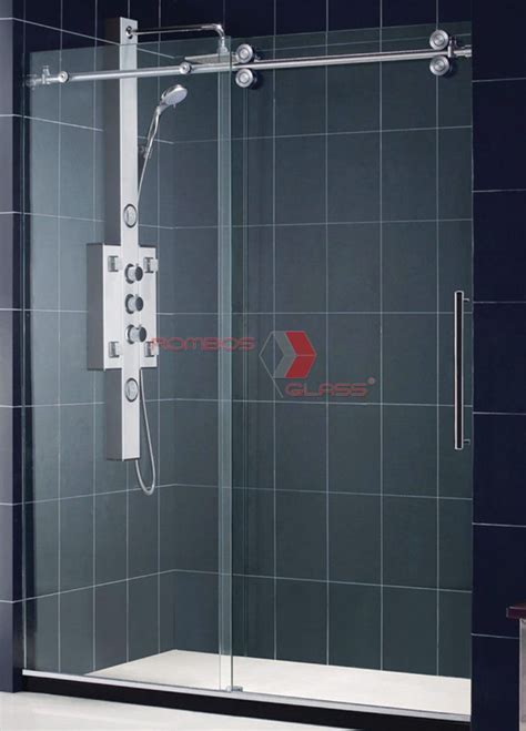 Συρόμενη Lux καμπίνα μπάνιου Lux Shower Cabin Rombos Glass