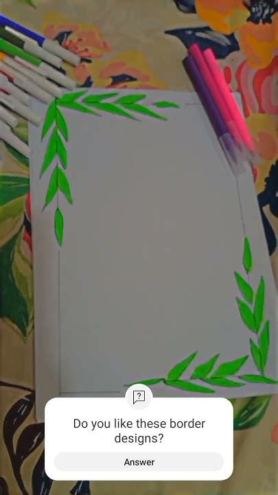 Cute And Aesthetic Brorder Designs Easycraftsby Aira Aesthetic