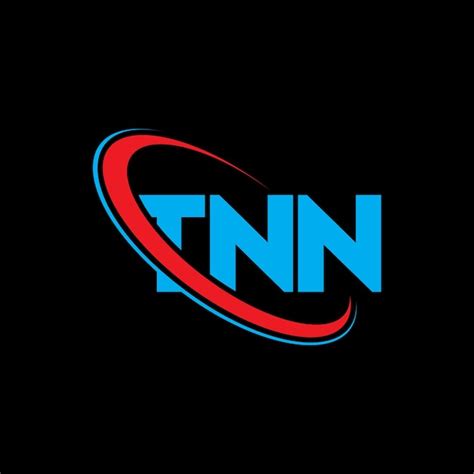 Logotipo Tnn Letra Tnn Logotipo Inicial Tnn Ligado Com Círculo E