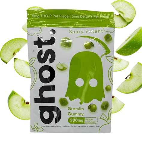 Ghost Reaper Thc P Delta 9 Gummies 200mg 20ct Hemp Gummies