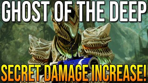 GHOST OF THE DEEP SECRET DAMAGE INCREASE INSANE DPS DO THIS NOW Season Of The Deep YouTube