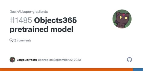 Objects365 Pretrained Model · Issue 1485 · Deci Aisuper Gradients