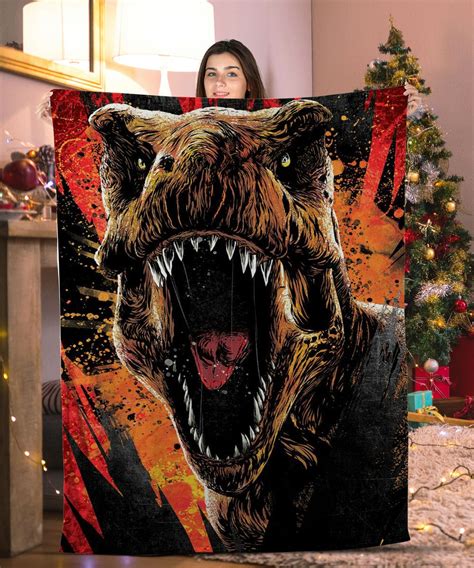 Jurassic World Fallen Kingdom Dinosaur Blanket Xtrendingprint