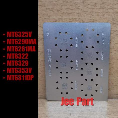 Jual PLAT BGA CETAKAN IC IC MTK MT MT2 Di Seller Jee Part