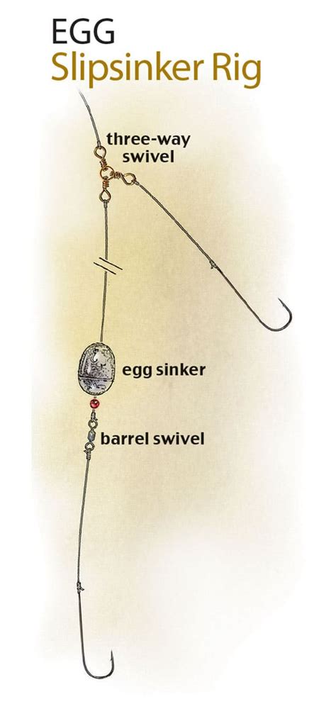 How To Tie An Egg Sinker Without Swivel Fishing Form