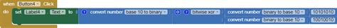 Operator Bitwise And Does Not Work Mit App Inventor Help Mit App