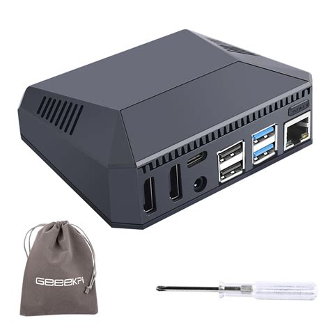 Geeekpi Argon One V2 Aluminum Case For Raspberry Pi 4 Desertcart
