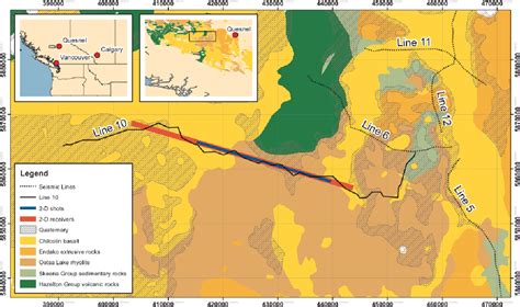 Figure 1 From Improved Near Surface Velocity Models From 2d Waveform Tomography Of Vibroseis